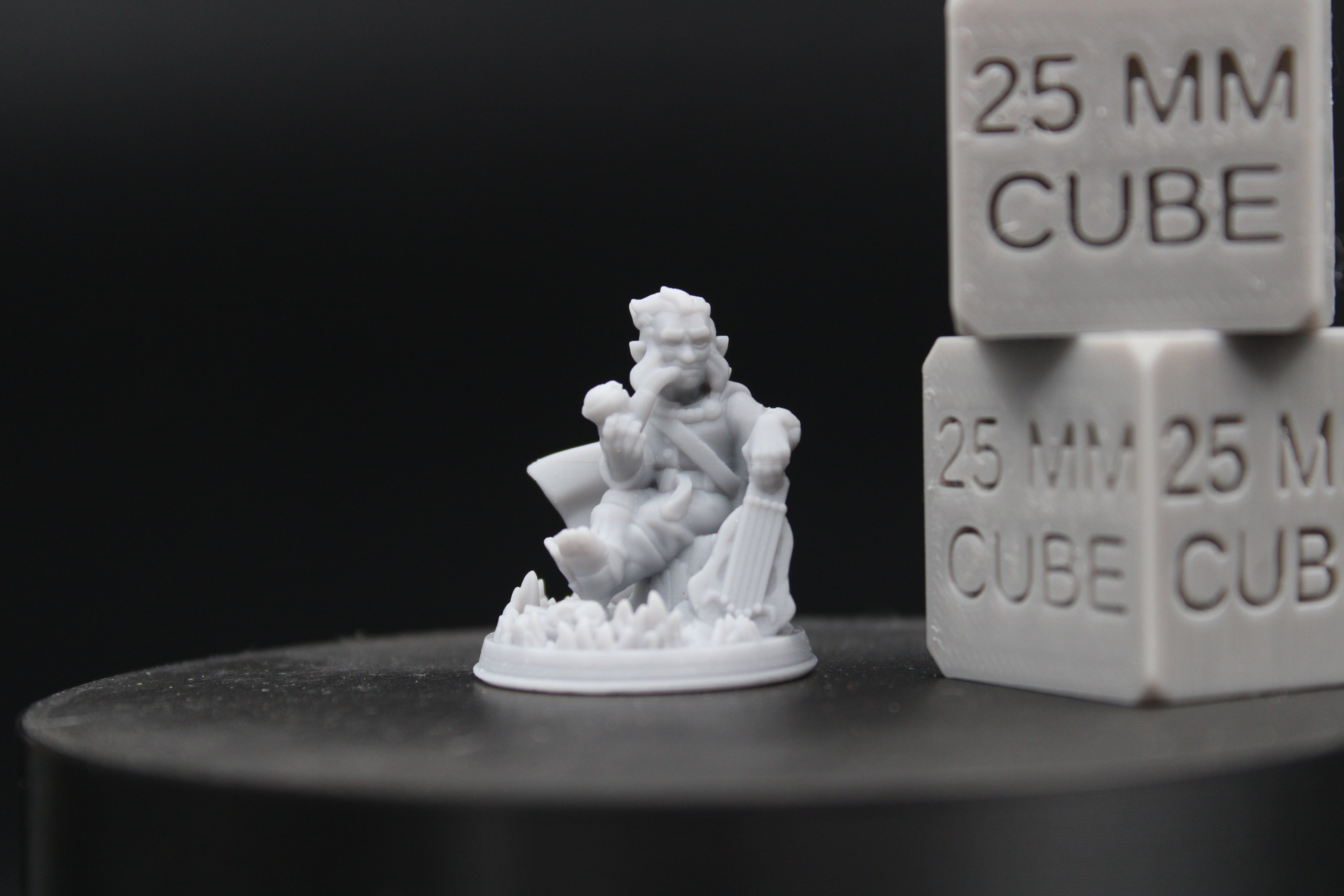 Halfling Adventurer Bard Lyre Harp 32mm Miniature Dnd Skirmish ...