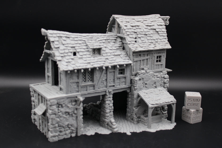 Miniature Terrain Scatter Ruins Miniatures 28mm 32mm Fantasy Medieval ...